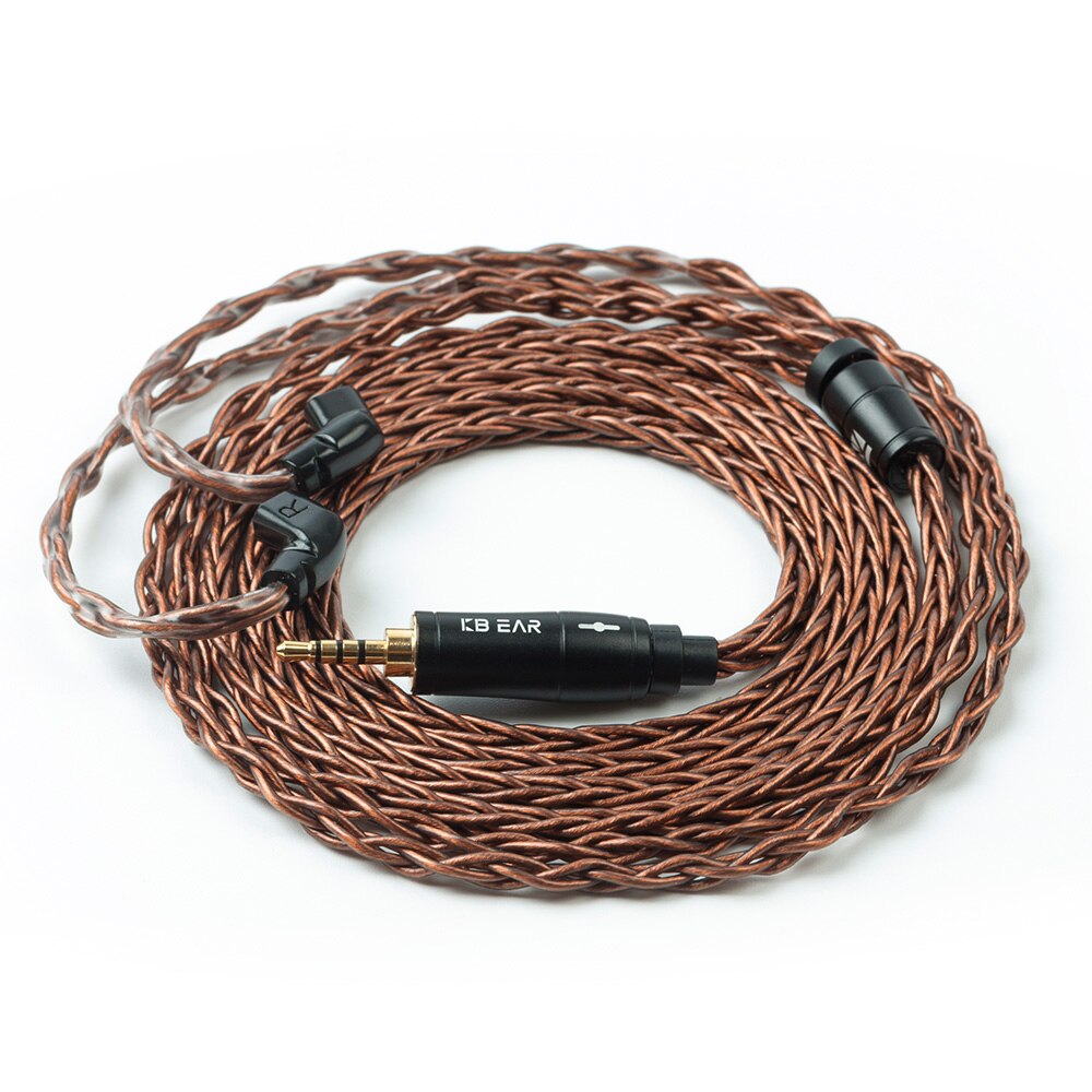 KBEAR 8 Core Oxygen-free Copper Earphone Cable For... – Vicedeal
