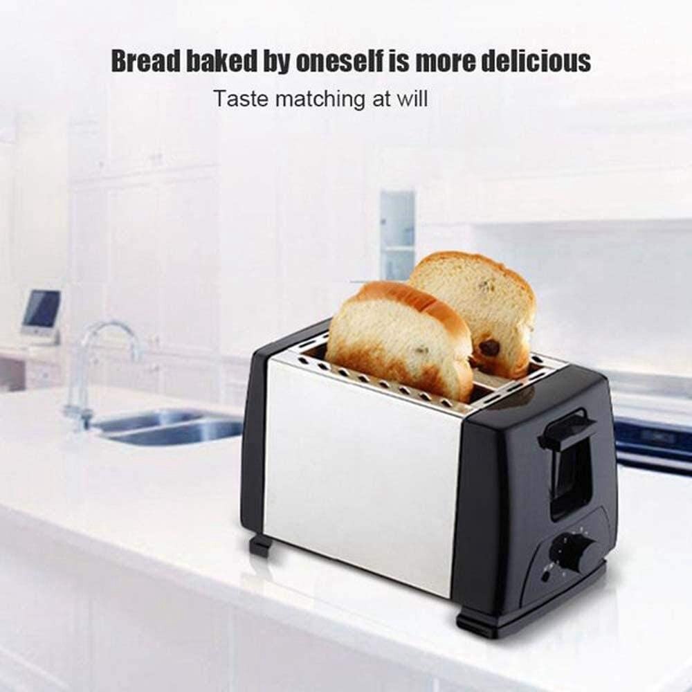 Toaster 2 Slice Stainles Steel Bread Extra Wide Sl... – Vicedeal