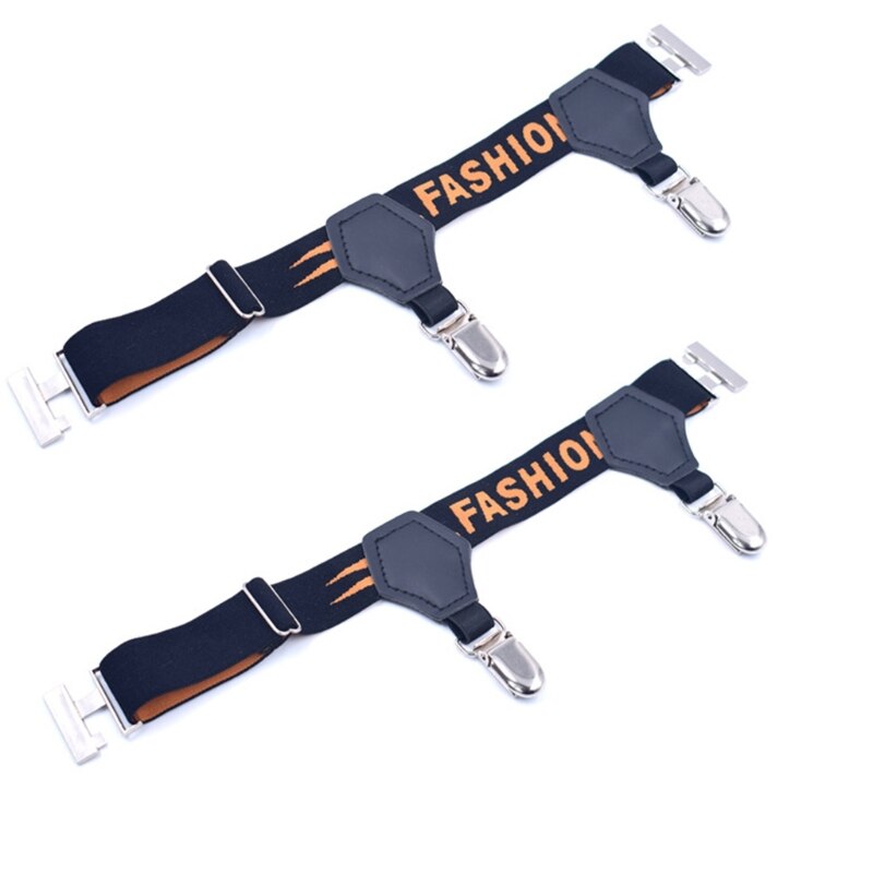 Men Nylon Socks Suspenders Holder Letters Adjustab... – Grandado