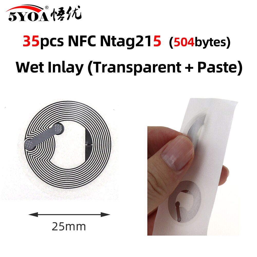 80pcs/35/25/18 NFC Label 25mm NFC Stickers Protoco... – Vicedeal