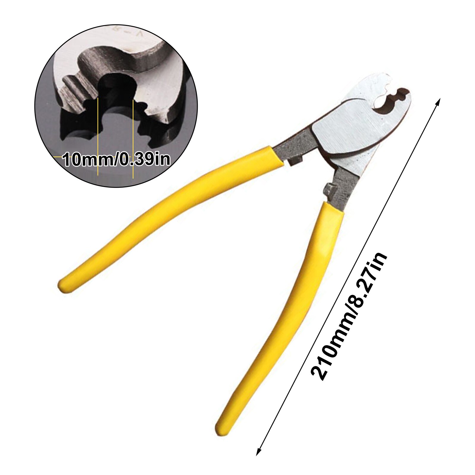 8 Inch Cable Shear Cable Cutter Electric Wire Cabl... – Vicedeal