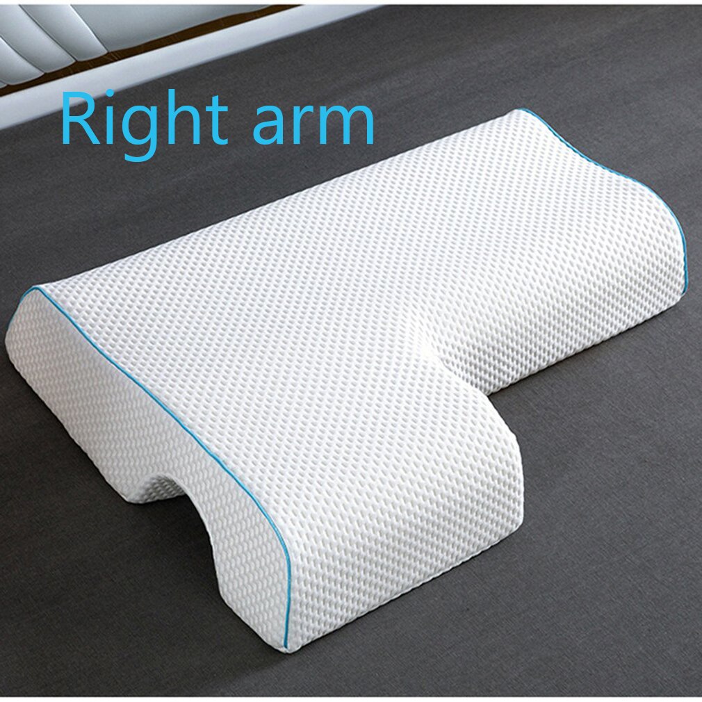 Memory Foam Pillow Couple Arm Bolster Pillow Breat... – Vicedeal