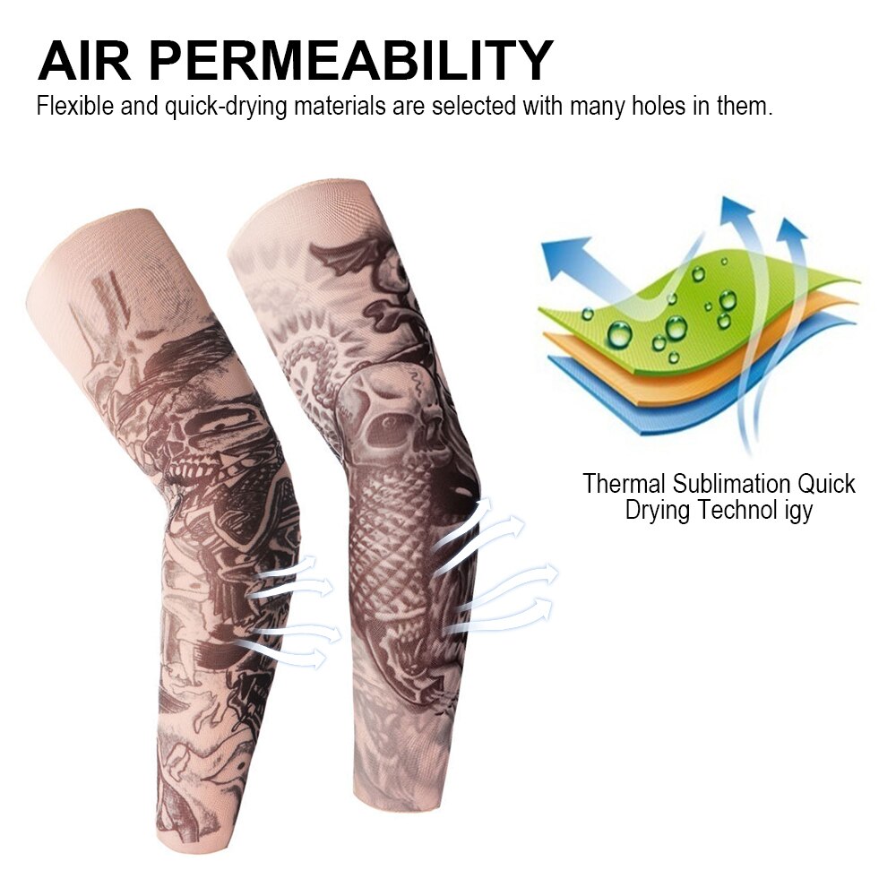 1 Pcs Tattoo Sleeve Unisex Elbow Support 1 Pcs Tat... – Grandado