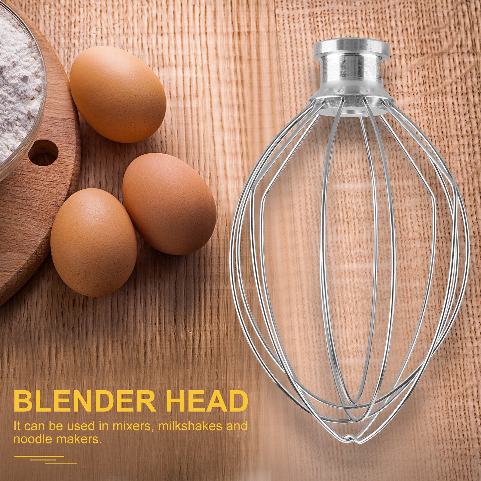 Mixer Wire Whip Home Stainless Steel Profession Ki... – Grandado