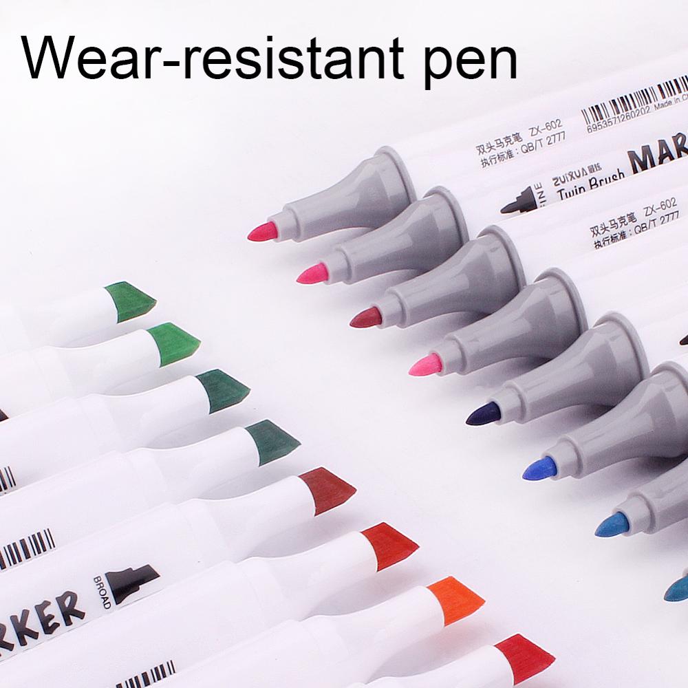 60/80/108 Colors Marker Pen, Doubled Tip Graffiti ... – Grandado