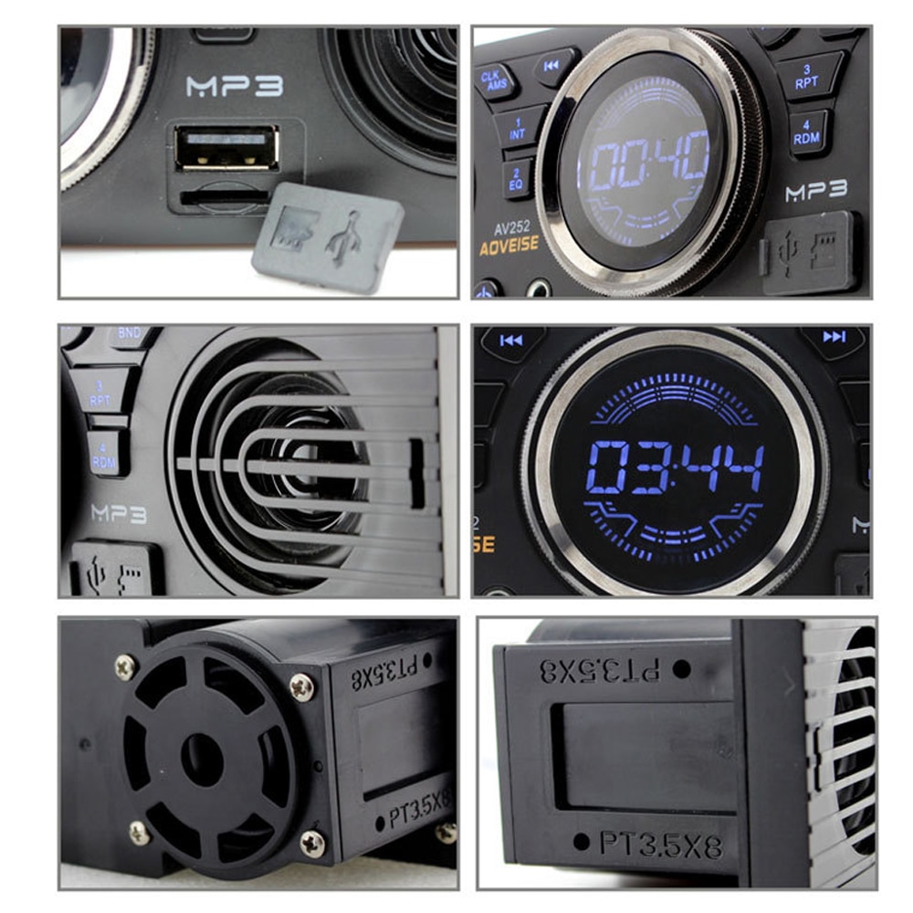 Car Radio Universal 1 din In-dash MP3 Player Built... – Grandado