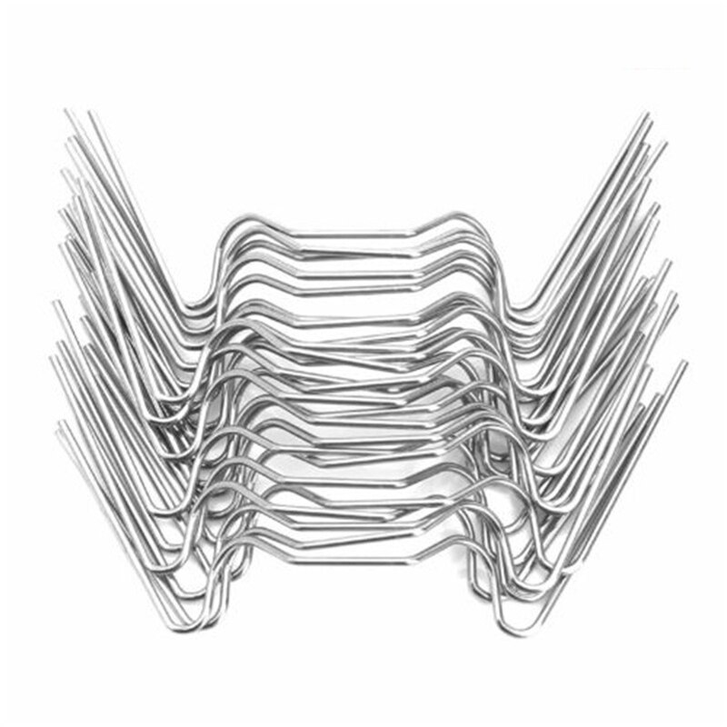 50pcs Rustproof Stainless Steel Glass W Clips 1.2m... – Grandado