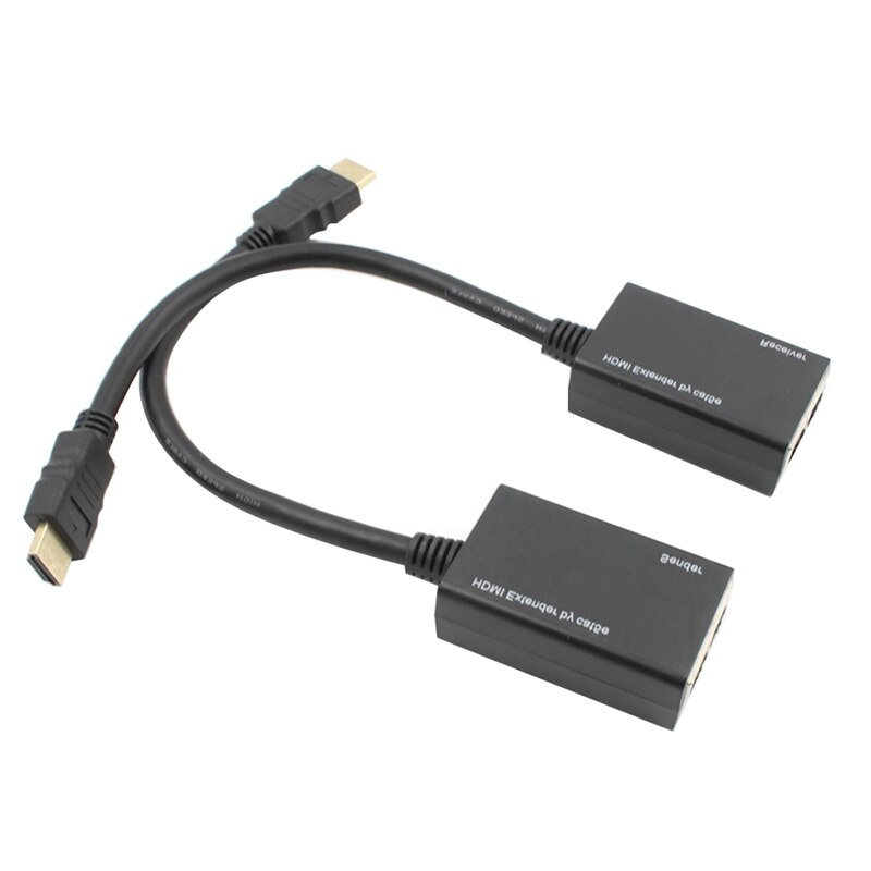 1 Pair HDMI Over RJ45 CAT5E CAT6 Extender Up to 10... – Grandado