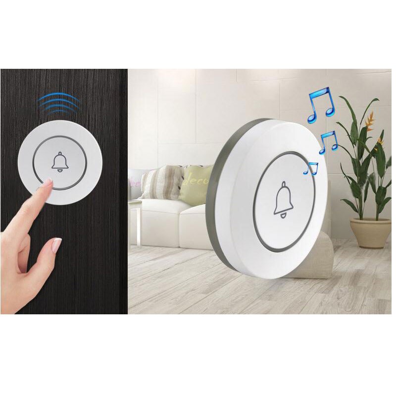 Wireless Doorbell Button Paste Type Home Safety Em... – Grandado