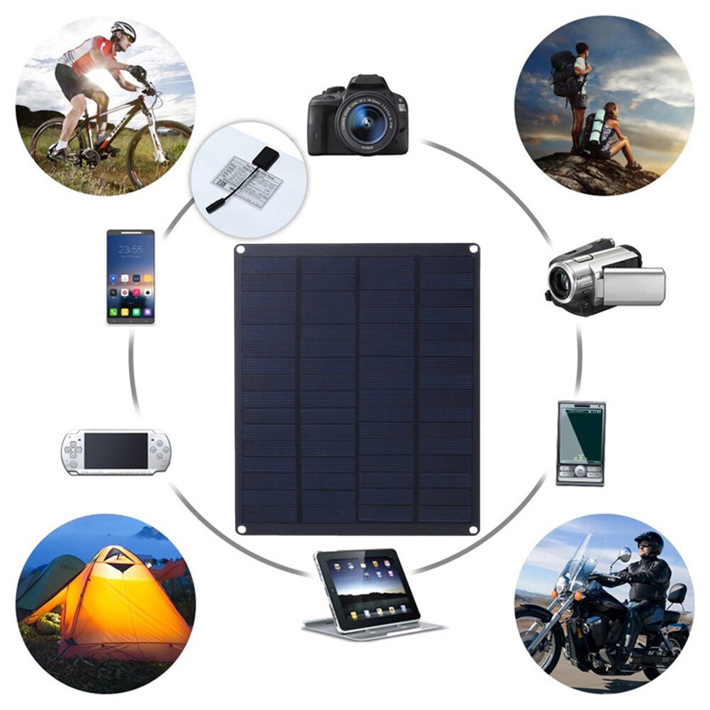 Panel Solar de 12V, Mini Sistema Solar DIY para ba... – Grandado