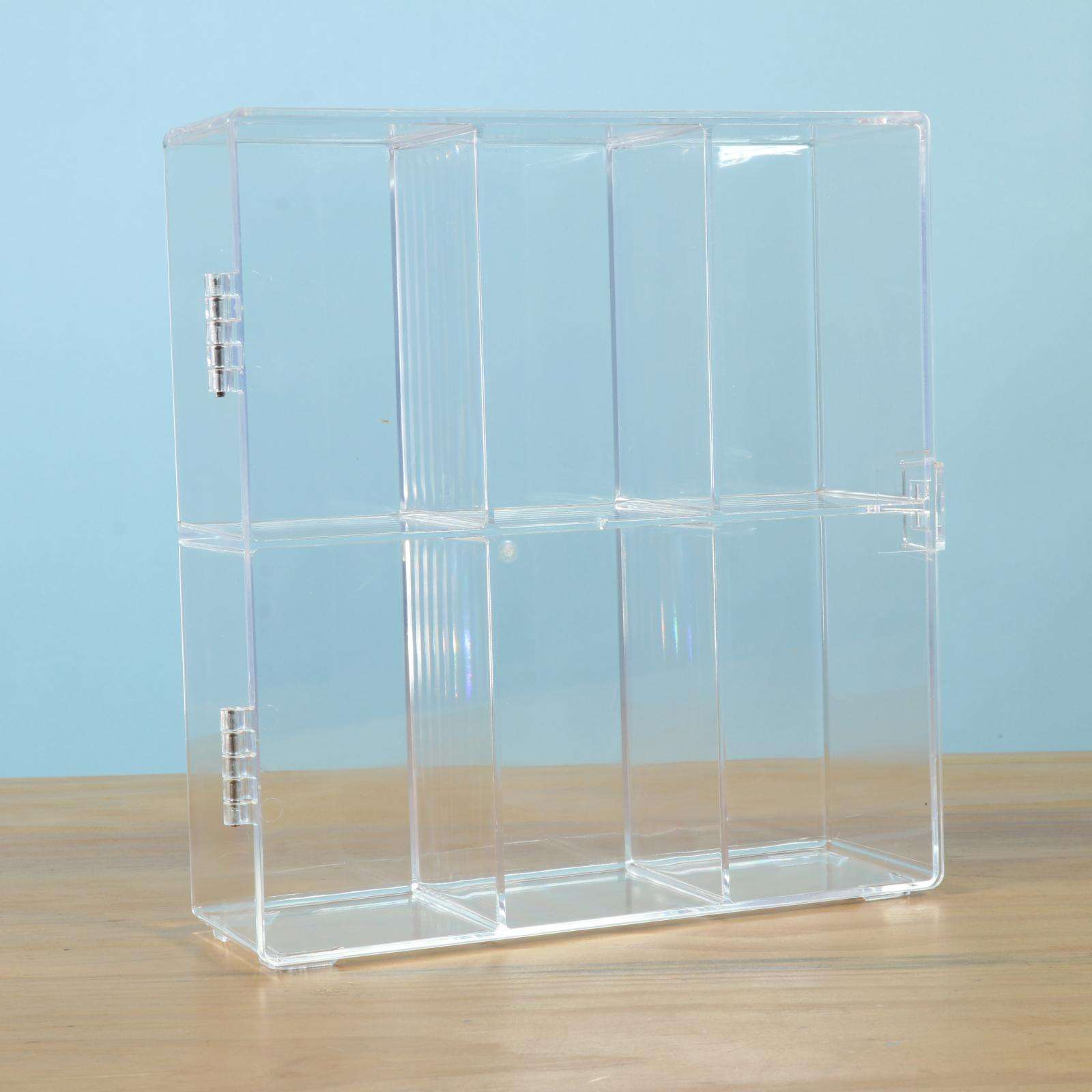 Acrylic Display Rack Assemble 6-Compartment Perspe... – Grandado