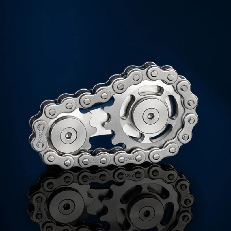 Metalen Hand Spinner Chain Gear Metalen Fidget Spi... – Vicedeal