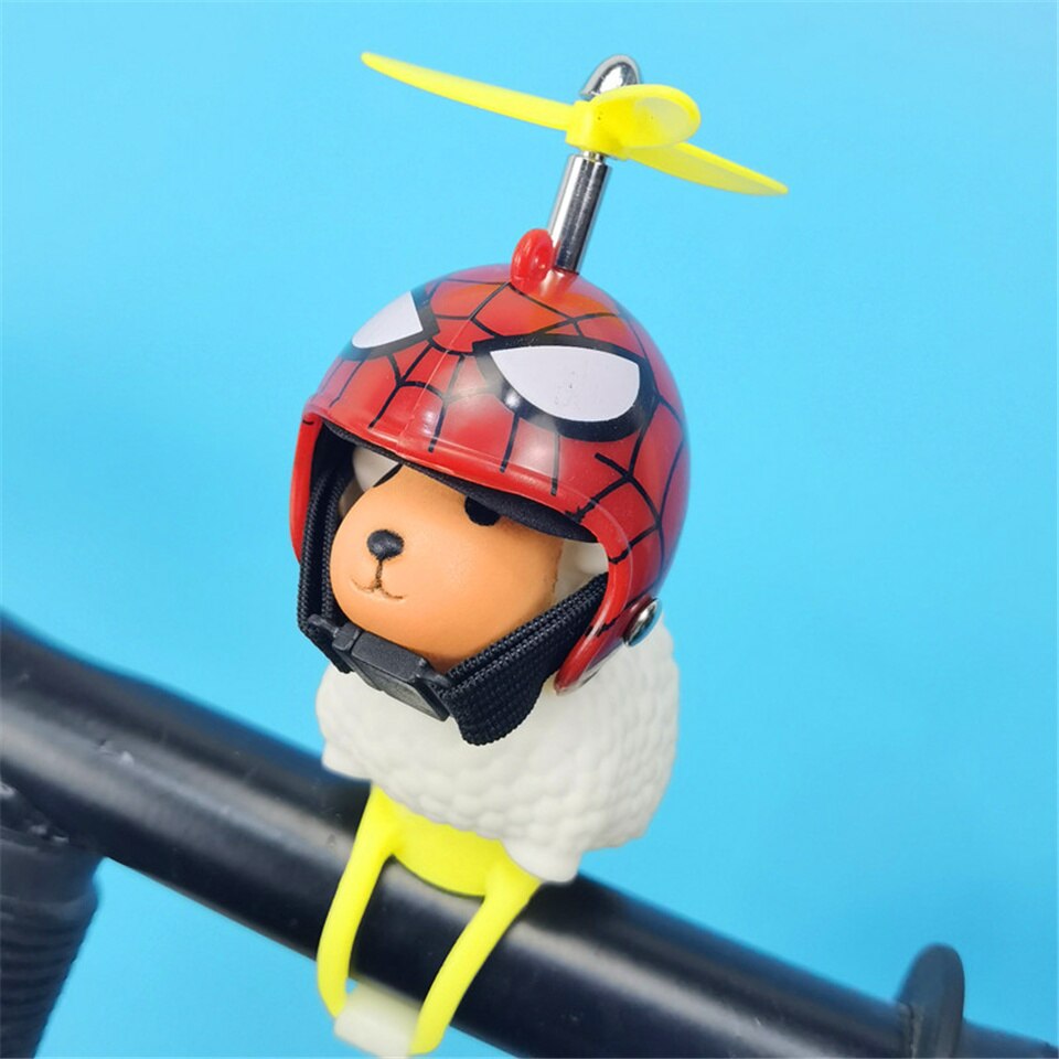Lovely Sheep Standing Rubber Bicycle Riding Safety... – Grandado