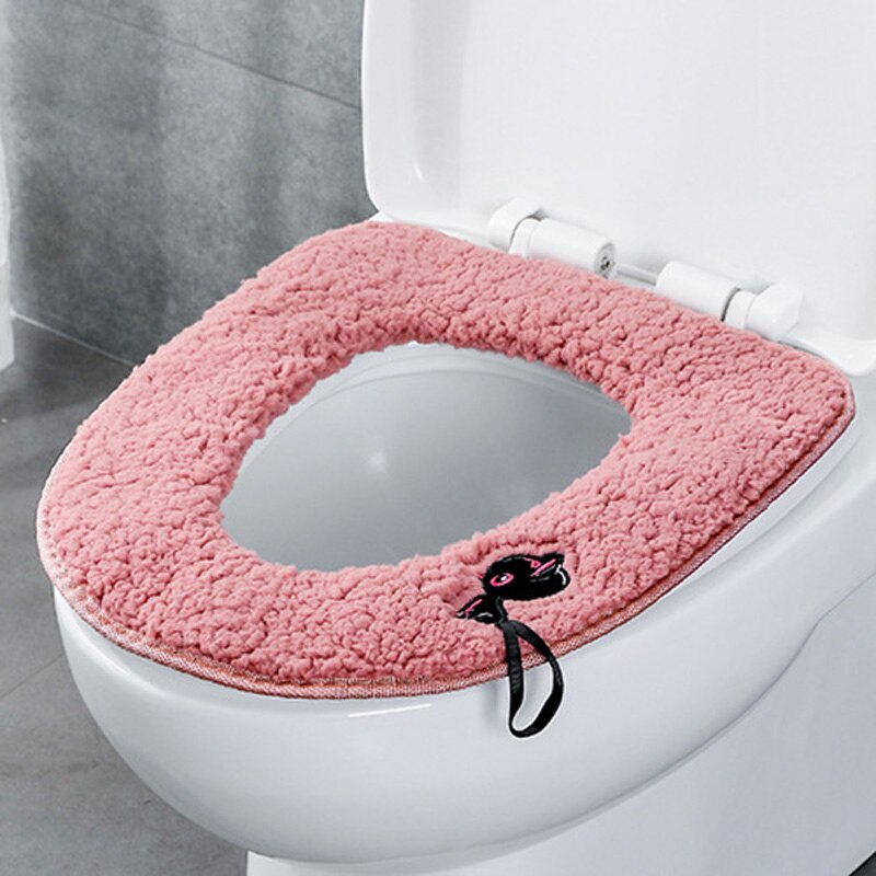 Toilet Seat Washers are Cute and Thick in Winter00... – Vicedeal