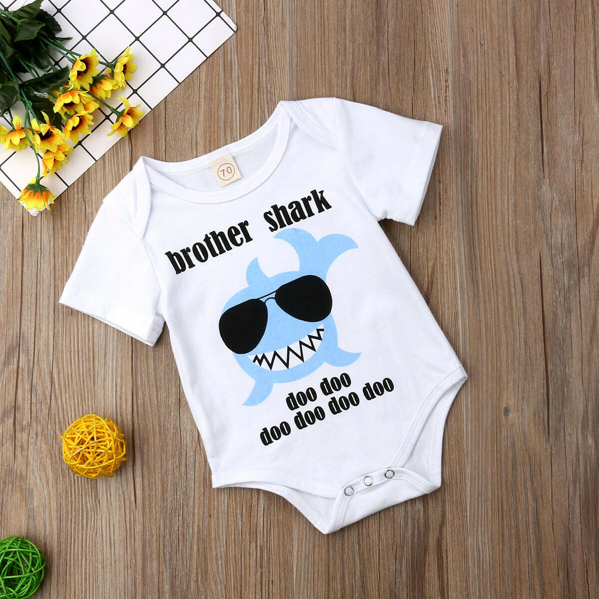 Summer Big Sister Little Brother Family Matching T... – Grandado