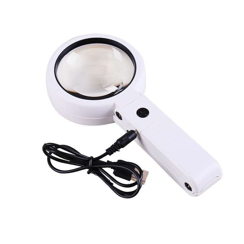 11X Vergrootglas Met Licht 8 Led Vergrootglas Opvo... – Grandado