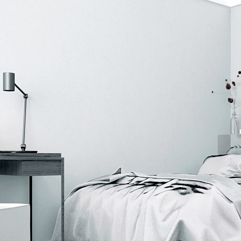Solid color wallpaper modern minimalist bedroom pl... – Grandado