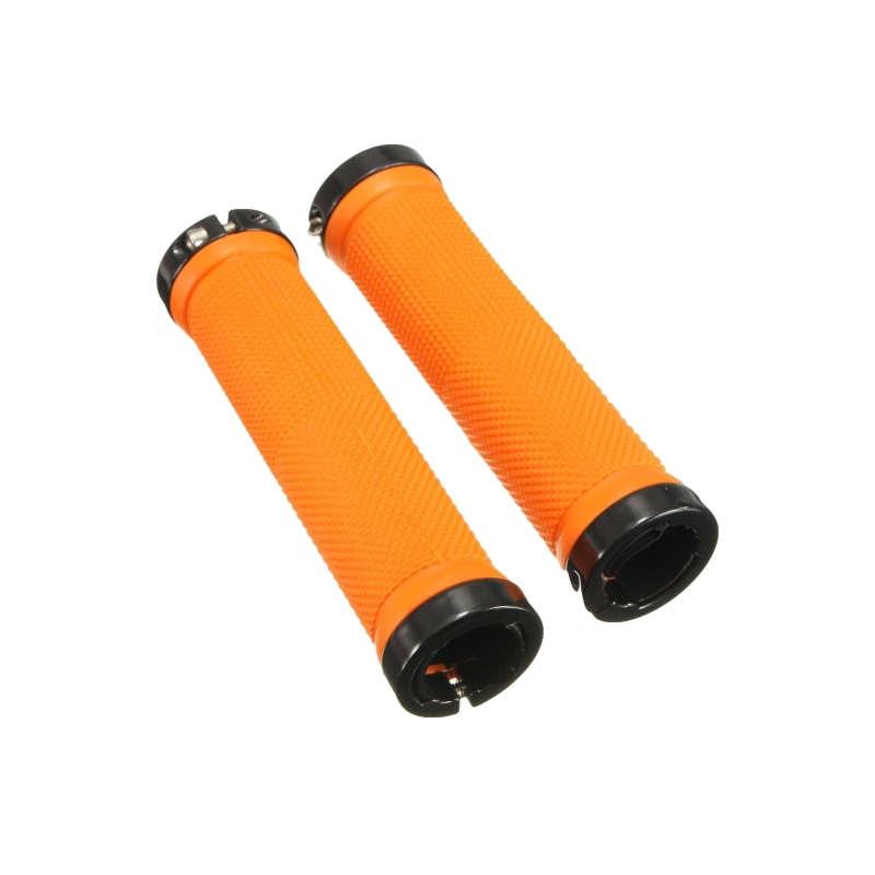 1 Pair Rubber And Aluminium Alloy Cycling Grips Wi... – Vicedeal