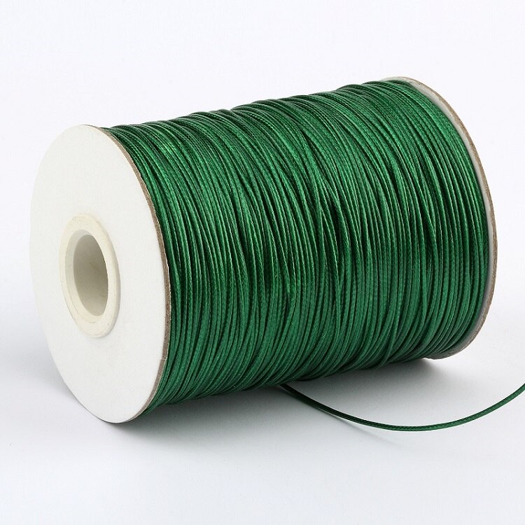 1 mm 15 meters Wax Beading Cord Round Velvet Lace ... – Grandado