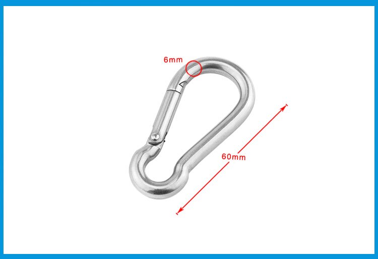 M6*60mm Multifunctional 304 Stainless Steel Spring... – Grandado