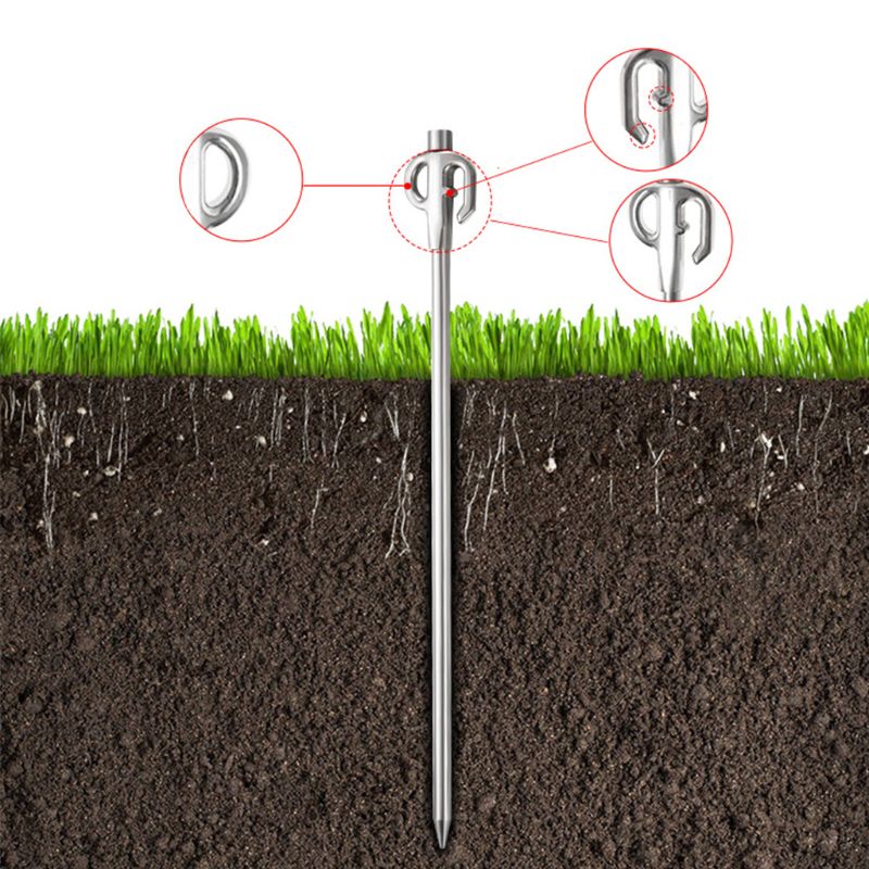 Replacement 360° Swivel Dog Tie Out Stake Tent Nai... – Grandado