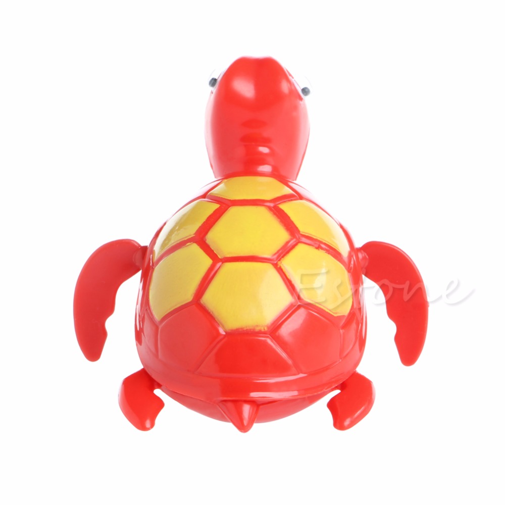 Wind Up Swimming Animal Floating Turtle Kids Baby ... – Grandado