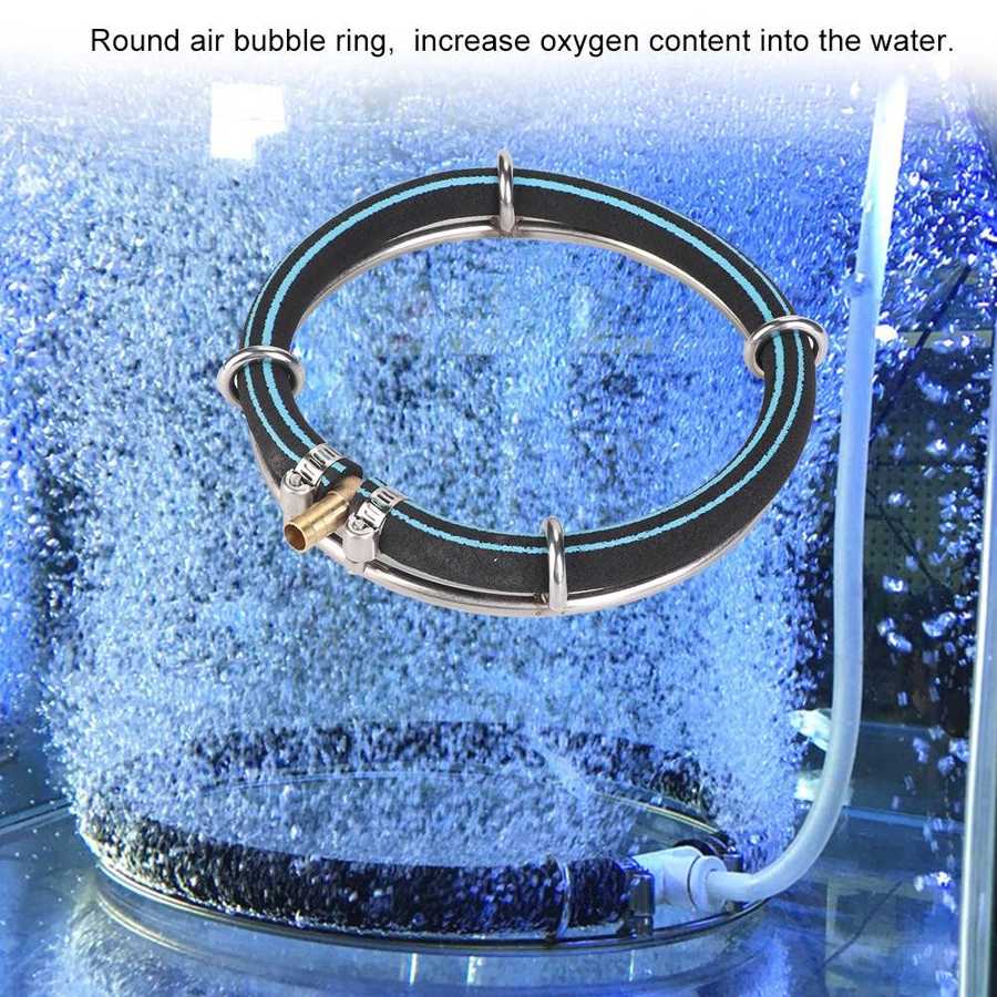 Fish Tank Air Aquarium Aquatic Beluchting Ring Vij... – Vicedeal