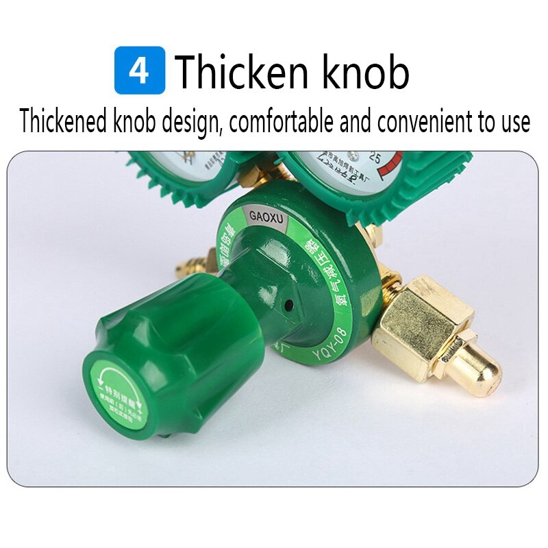 Oxygen Gas Bottle Regulators O2 Reducing Pressure ... – Vicedeal