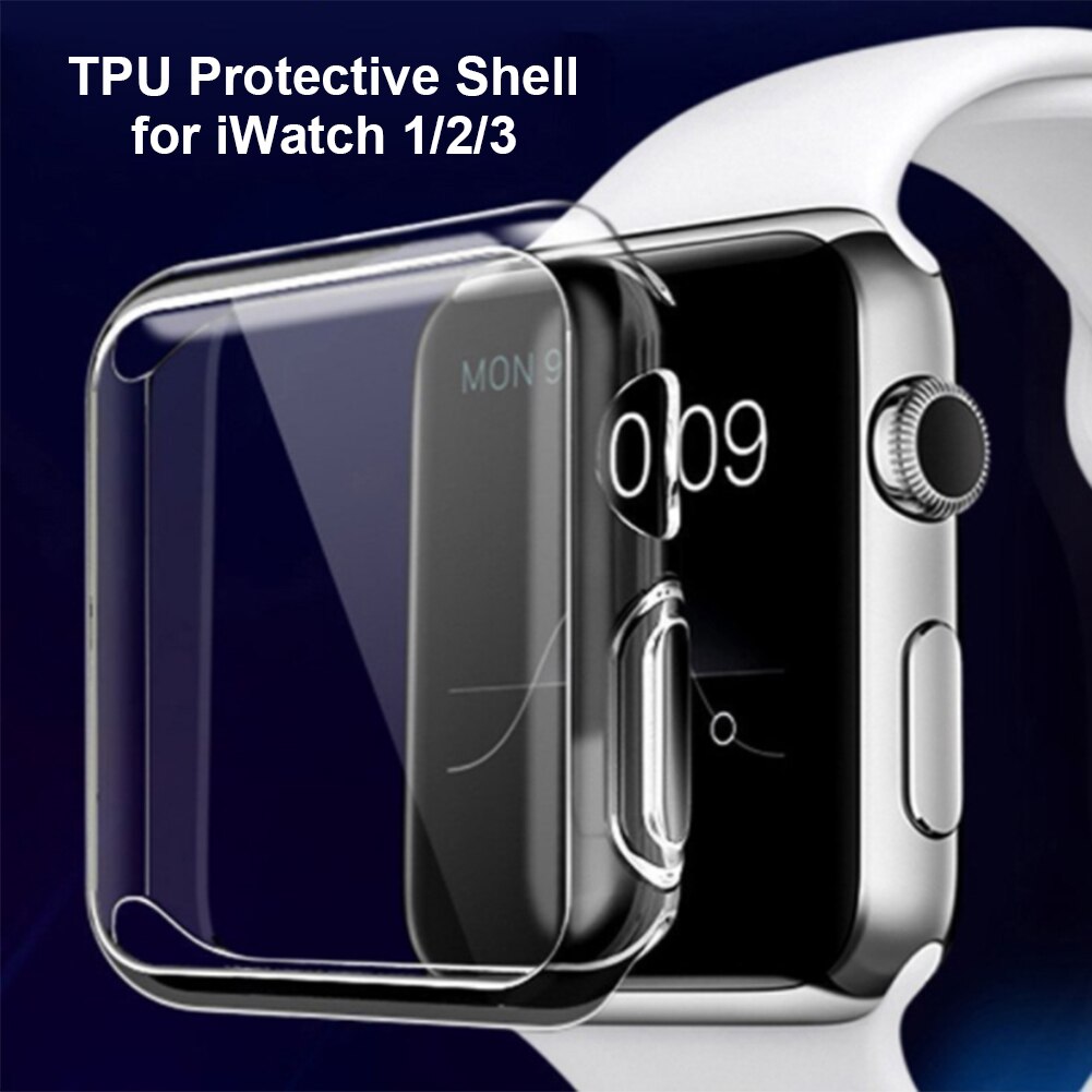 3x Tpu Transparant Cover Voor Apple Horloge Serie ... – Grandado