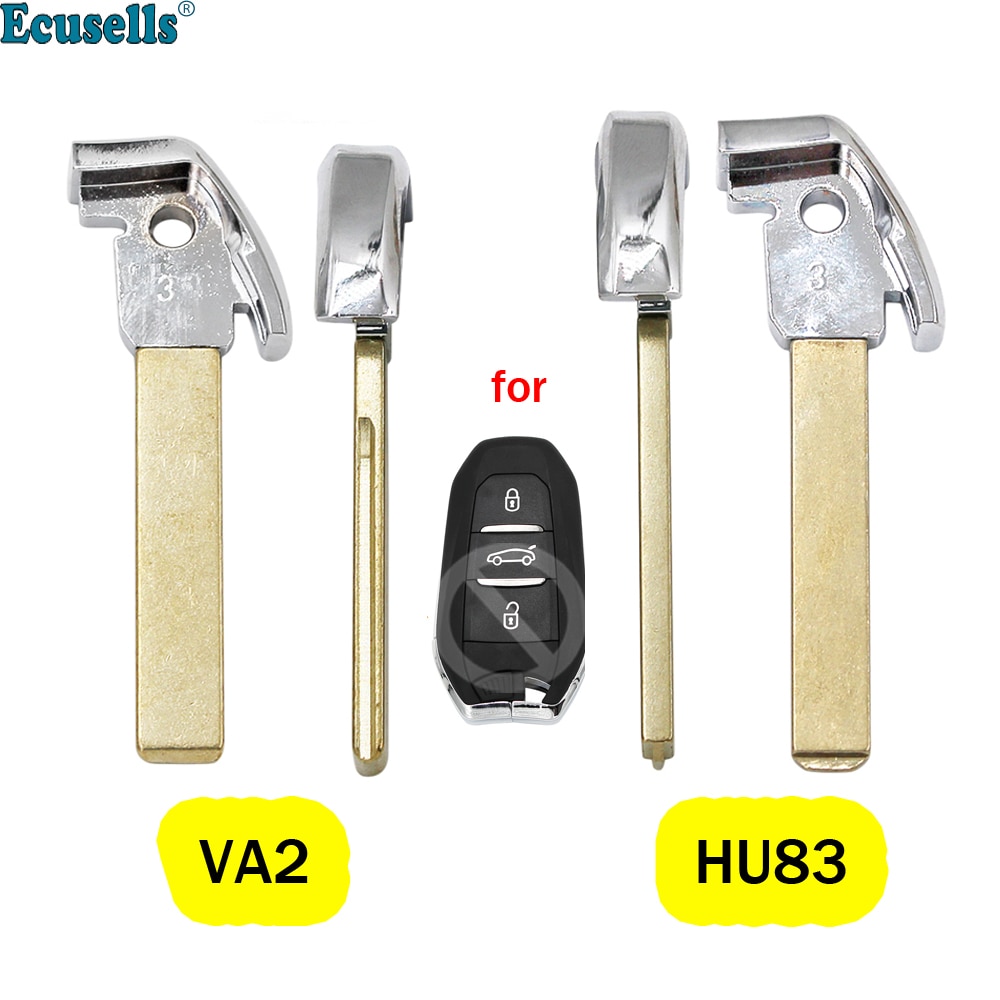 Ongesneden Emergency Key Blank Blade HU83/VA2 Voor... – Vicedeal