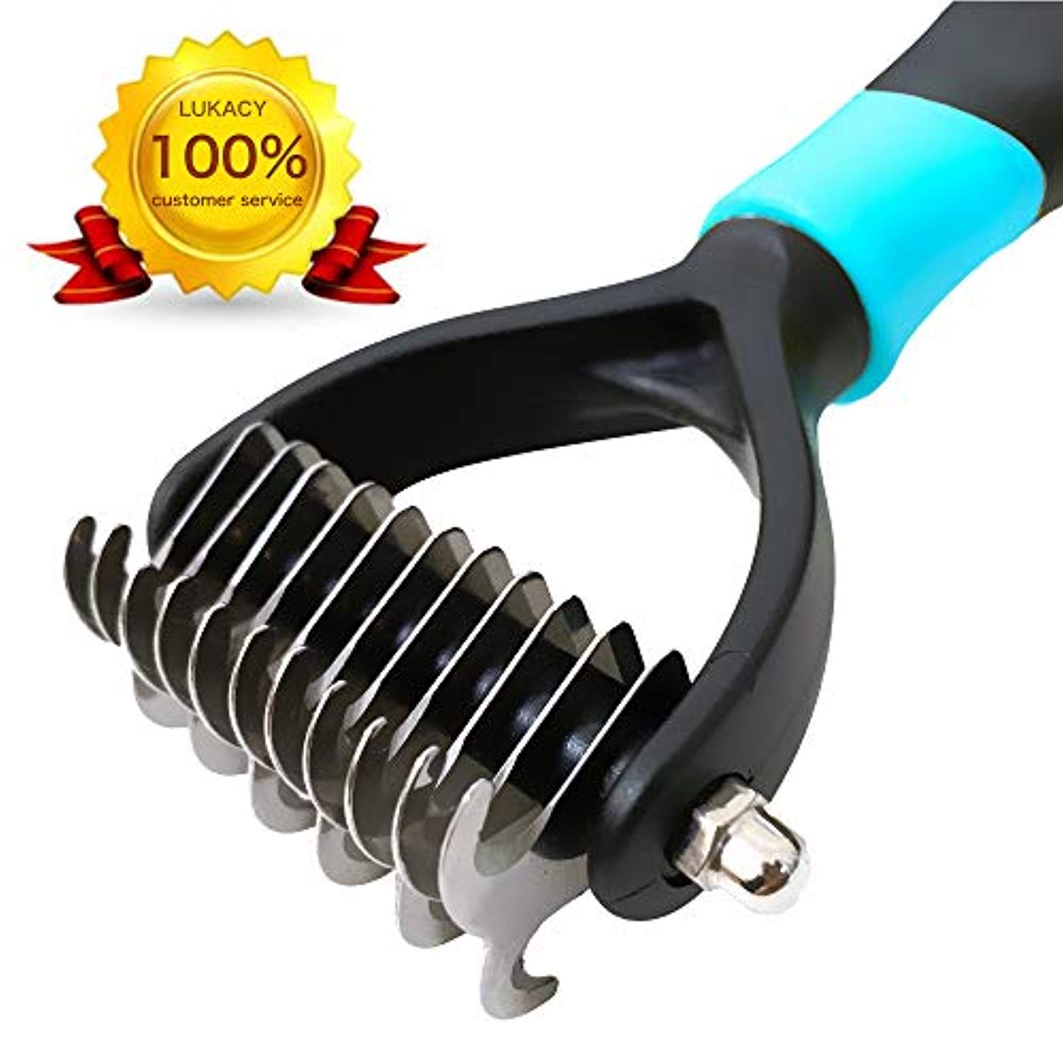 Dematting Comb Brush Mat Remover Dog Undercoat Rak... – Grandado