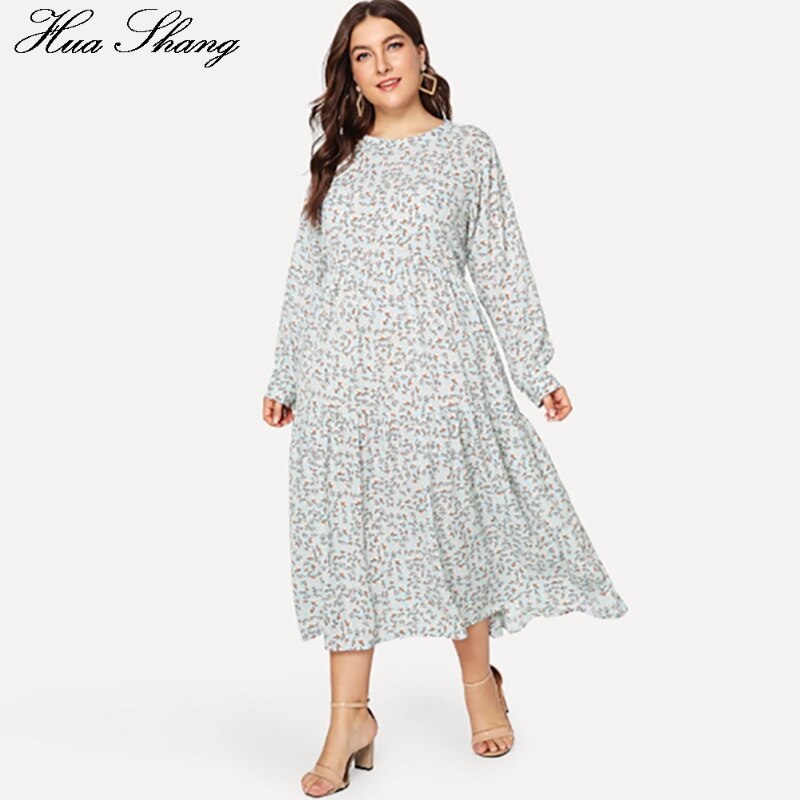 Autmn Winter Dress Women O Neck Long Sleeve Retro ... – Grandado