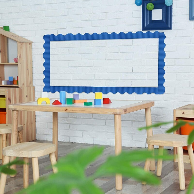 2 Rolls Bulletin Board Borders Scalloped Border De... – Vicedeal