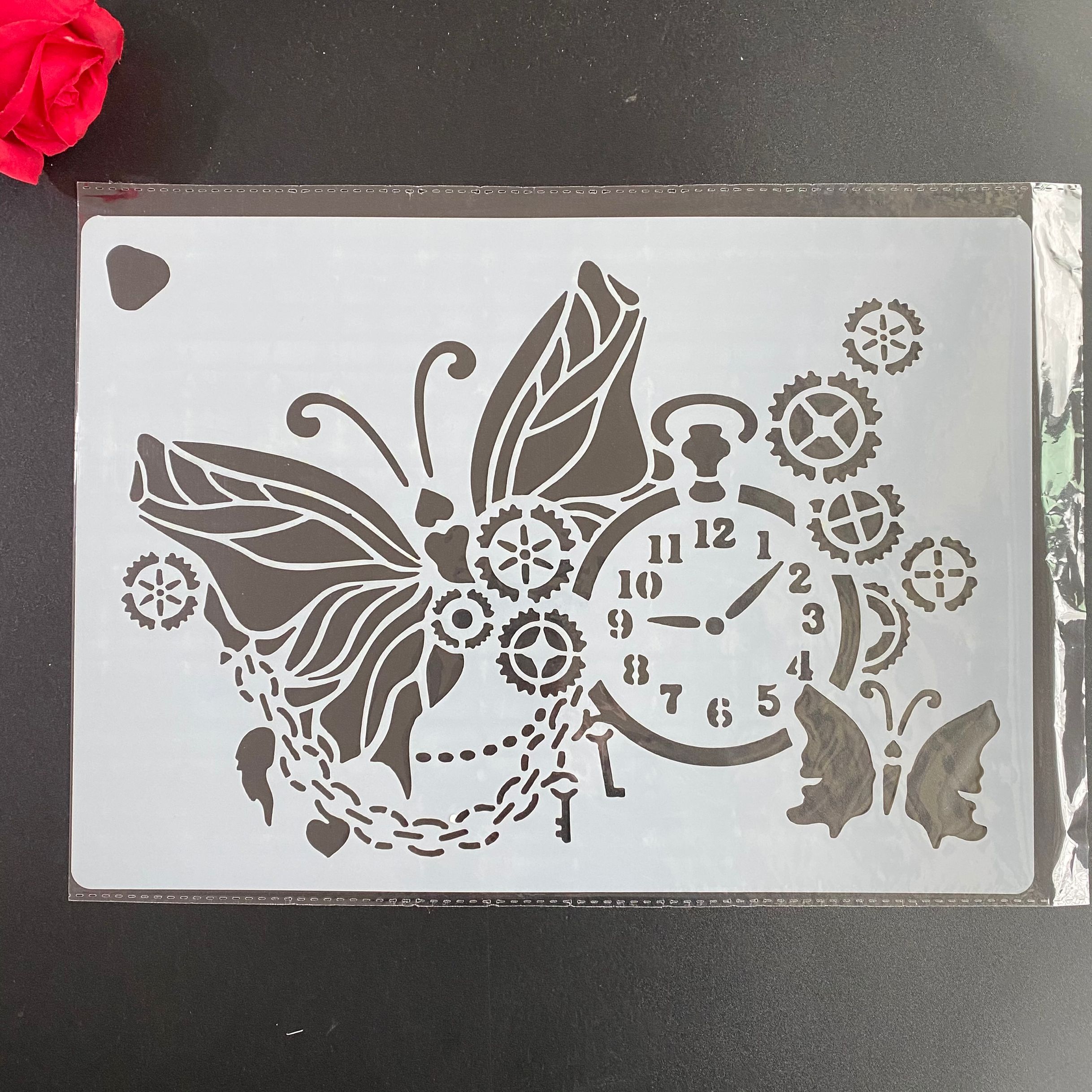 4pcs / set A4 Mandala world map Stencils Painting ... – Grandado