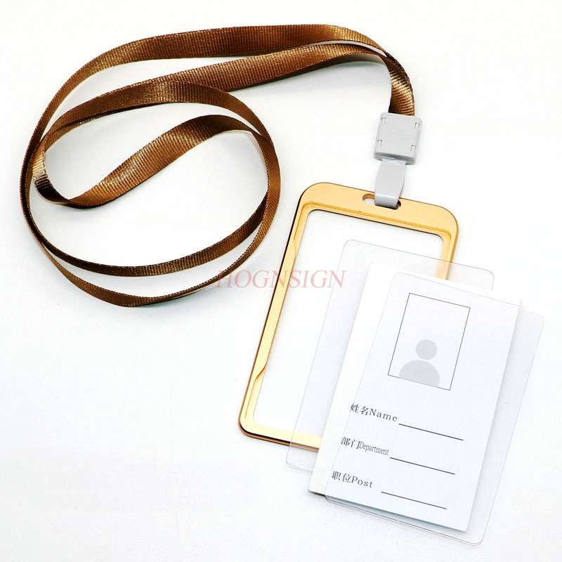 employee id card listing Aluminum alloy card holde... – Grandado
