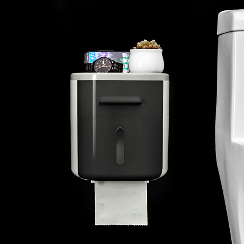 GESEW Double-layer Tissue Box With Drawer Portable... – Vicedeal