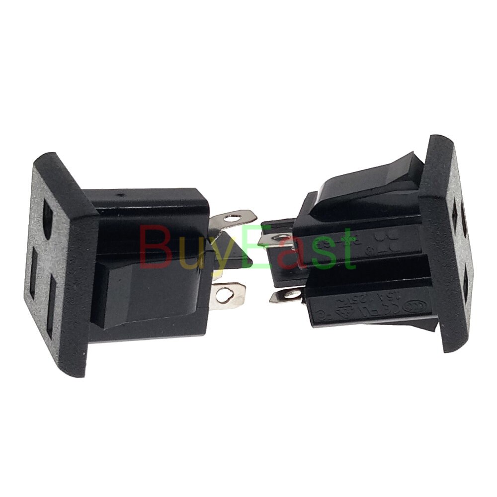 (Pack 10) Ons 3-Pin Stopcontact Panel Mount Bakje ... – Vicedeal