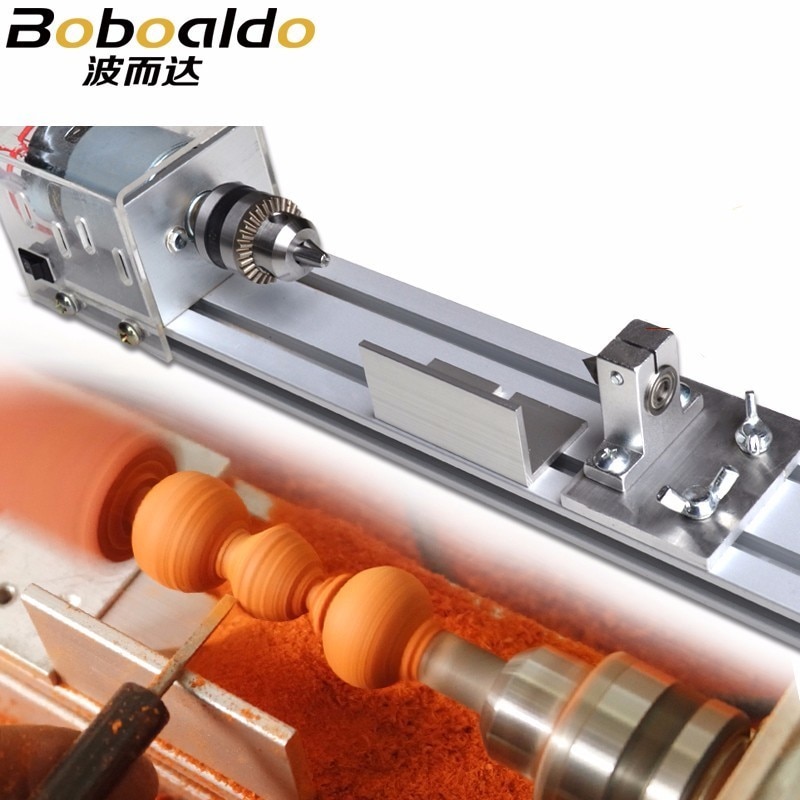 Mini DIY Wood Lathe Machine Polisher Table polishi... – Vicedeal
