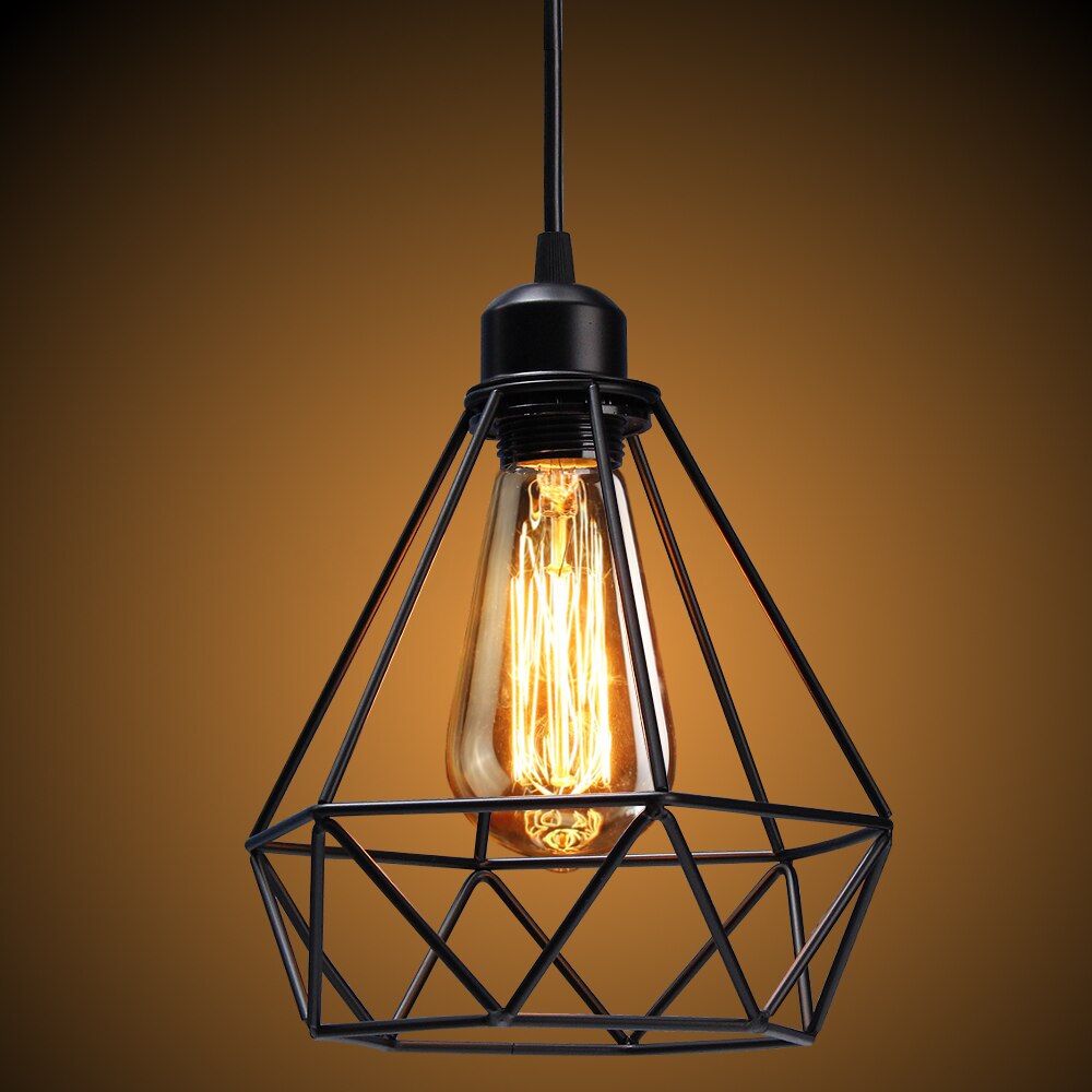 Metal Bulb Guard Lamp Cage for Pendant Lights Lamp... – Vicedeal