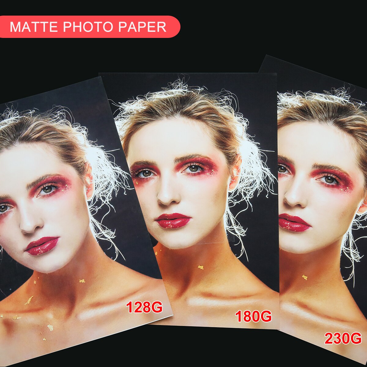 50pcs A4 Photo Paper Double Side Matte Inkjet Prin... – Vicedeal