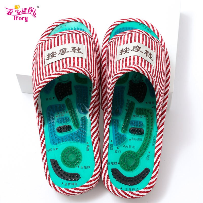 IFORY Foot Massage Slippers Health Shoe Promote Bl... – Grandado