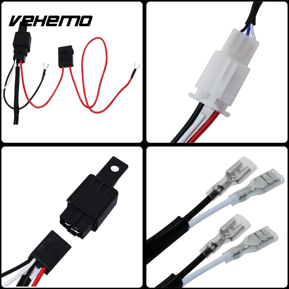 Vehemo Connecting 2 LED Wiring Harness Kit Line Se... – Vicedeal