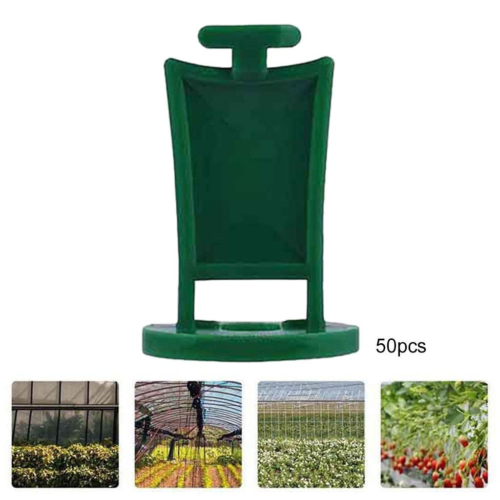 50 PCS Greenhouse Hook,Plant Flower er,Plastic Dur... – Vicedeal