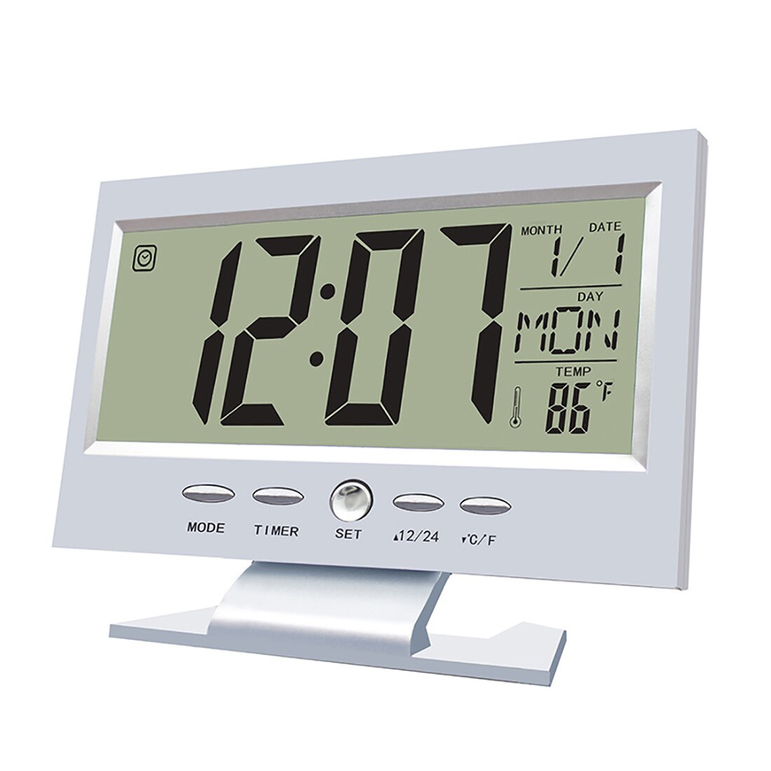 Digital clock Thermometer student bedside alarm cl... – Grandado