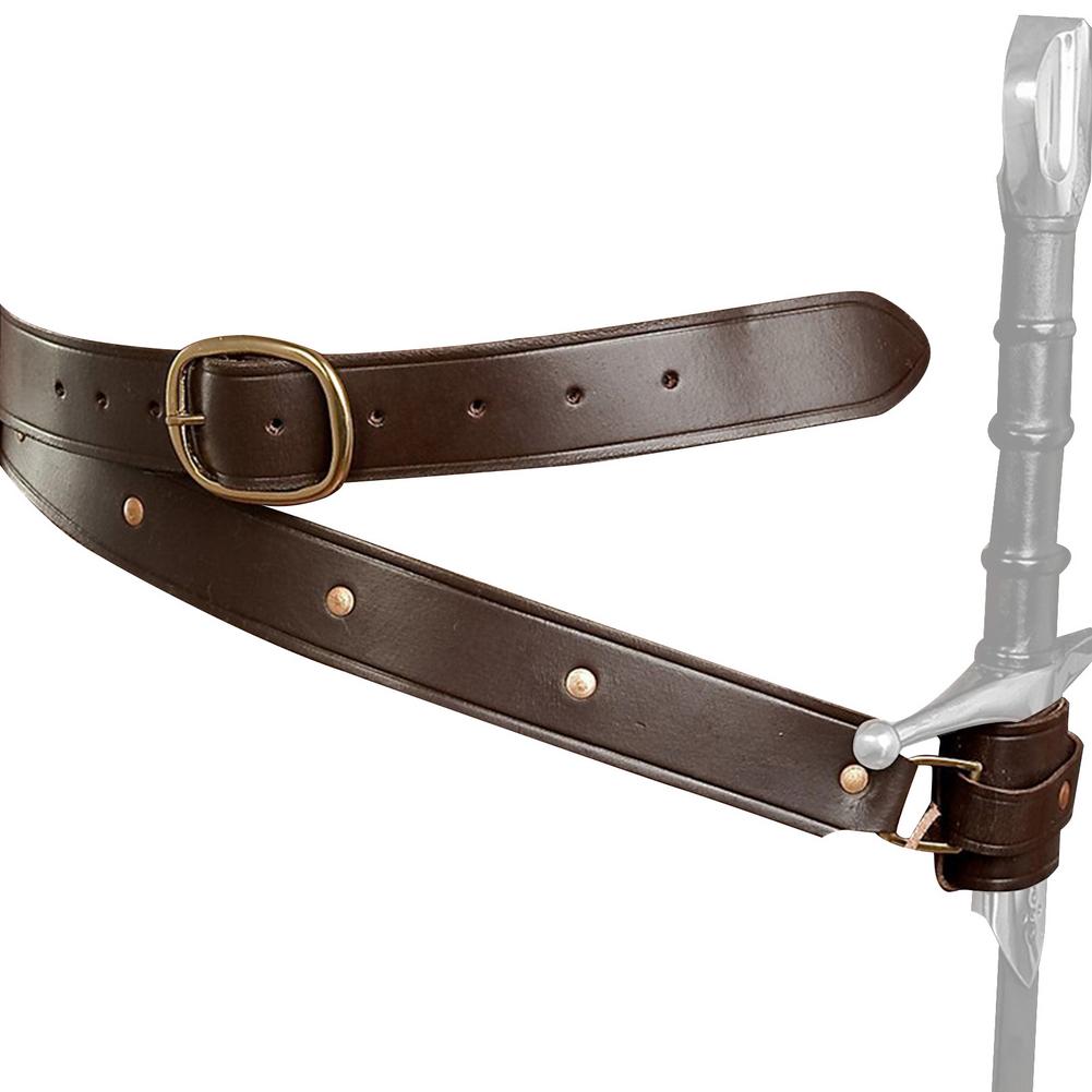 Medieval Renaissance Sword Holder PU Belt Waist Sh... – Grandado