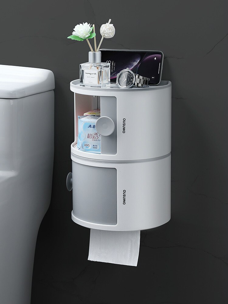 Toilet Tissue BoxToiletHousehold Storage Roll Pape... – Grandado