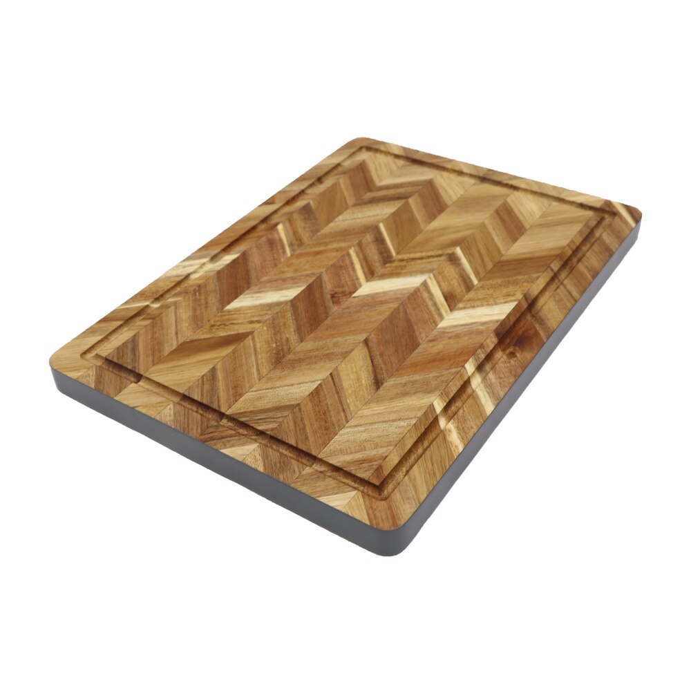 Jaswehome Acacia Wood Cutting Board With Juice Gro... – Grandado