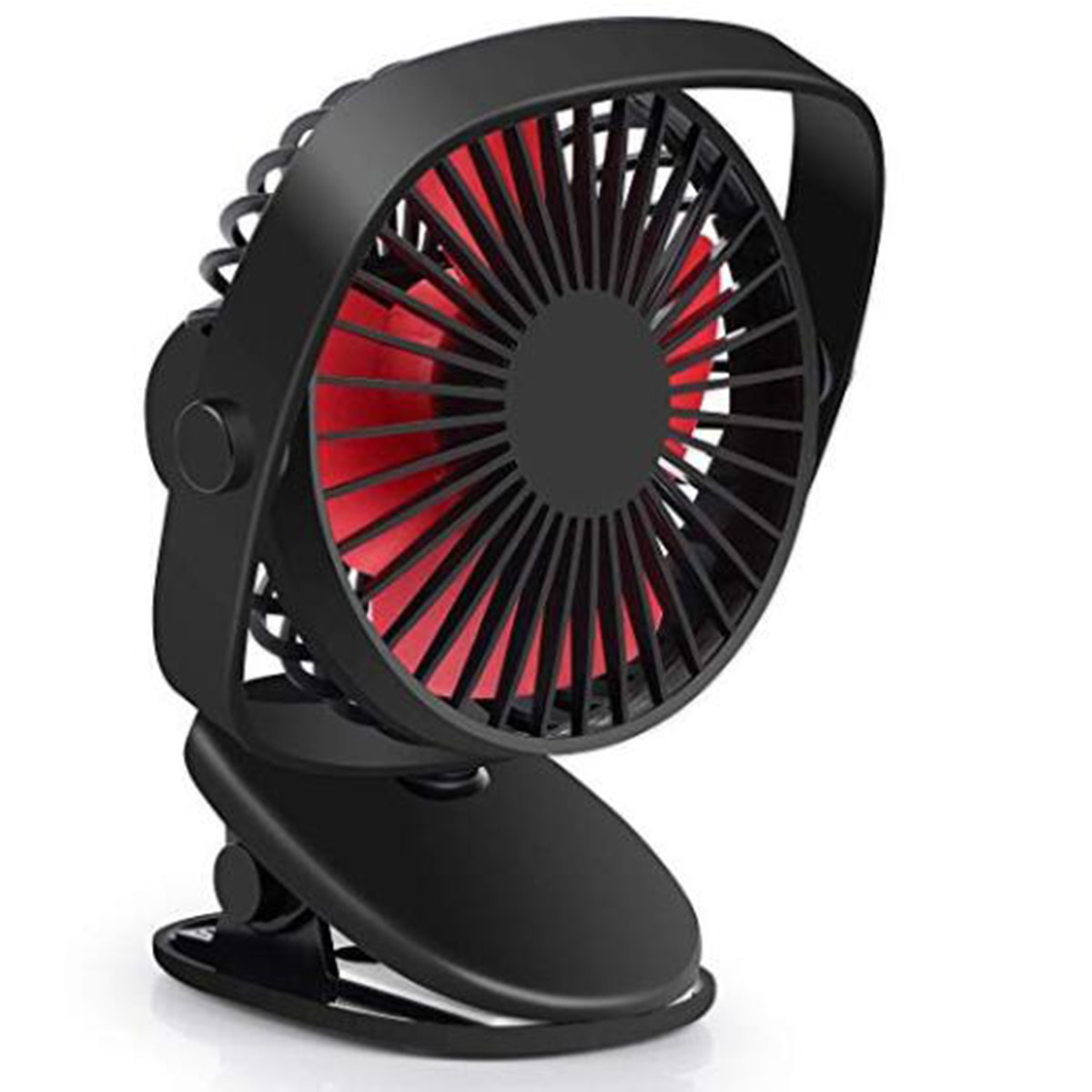Tragbare USB Fan Persönliche Clip-auf Fan ° Rotati... – Vicedeal