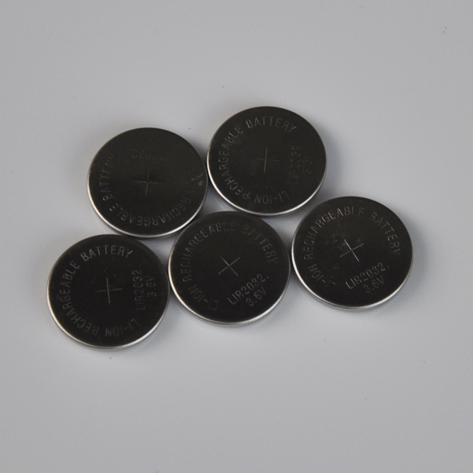 5-10PCS LIR2032 3.6V lithium ion button coin recha... – Vicedeal
