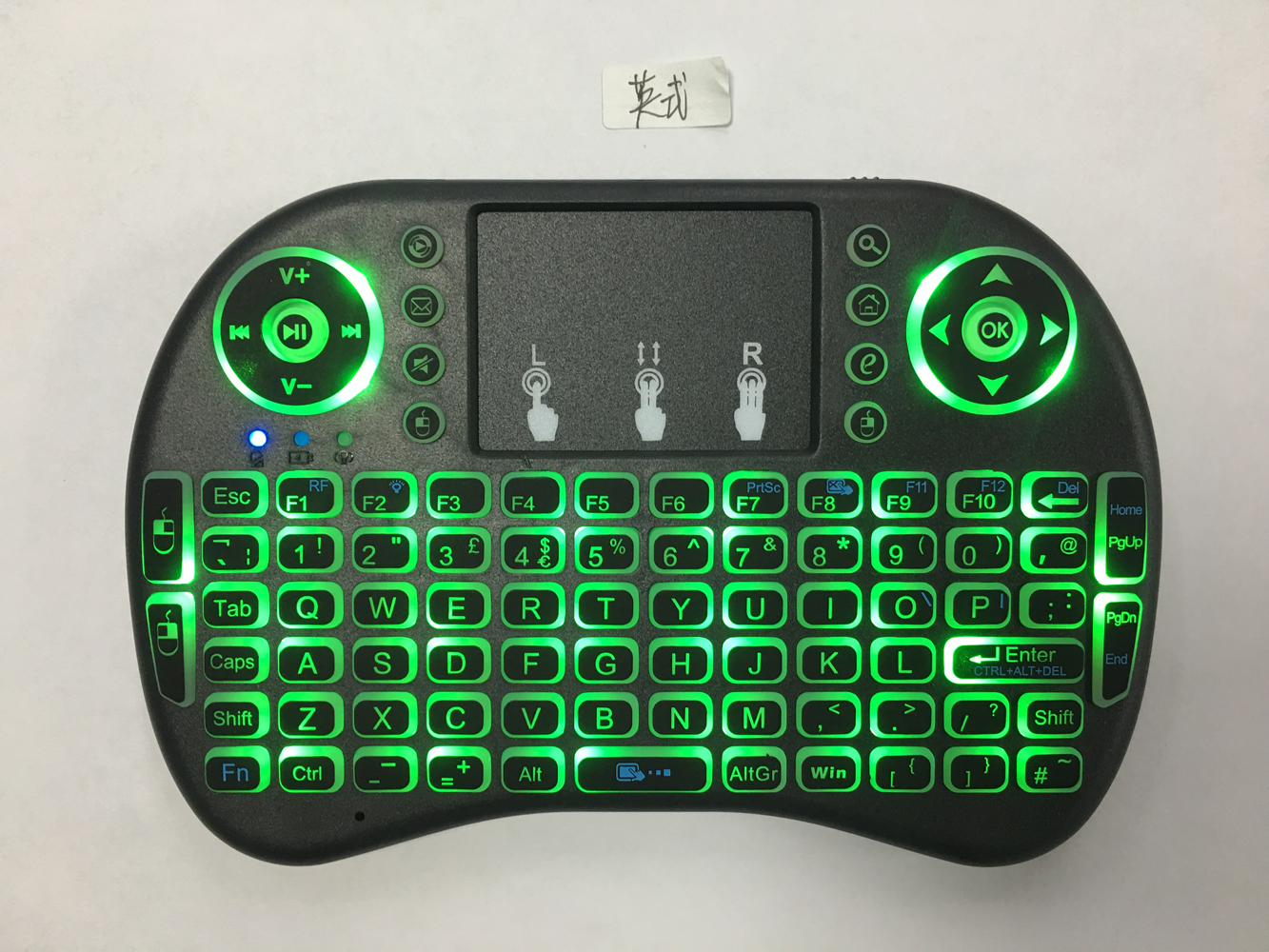 Air Mouse Backlit Mini Wireless Keyboard Azerty Fr... – Vicedeal